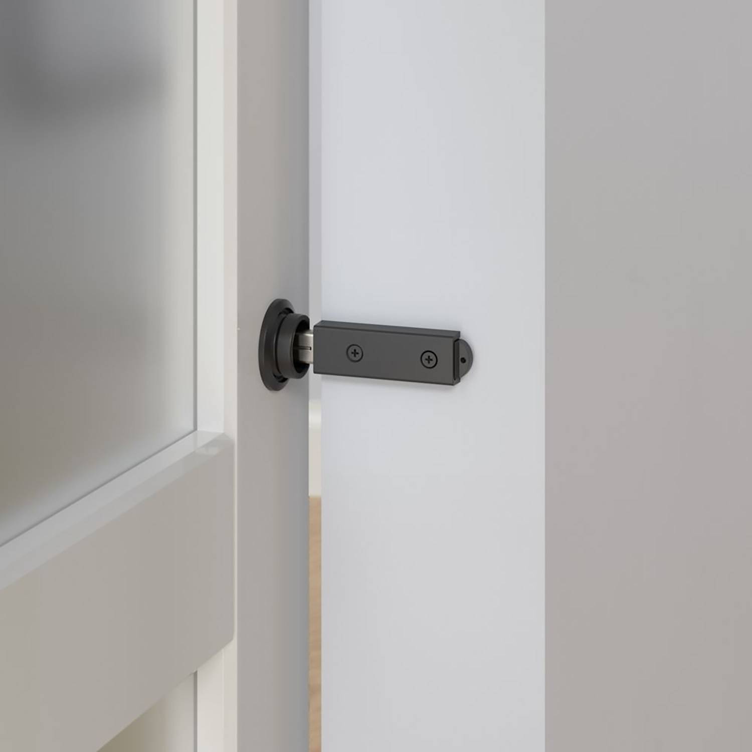 CERRADURA PUERTA CORREDIZA NEGRO